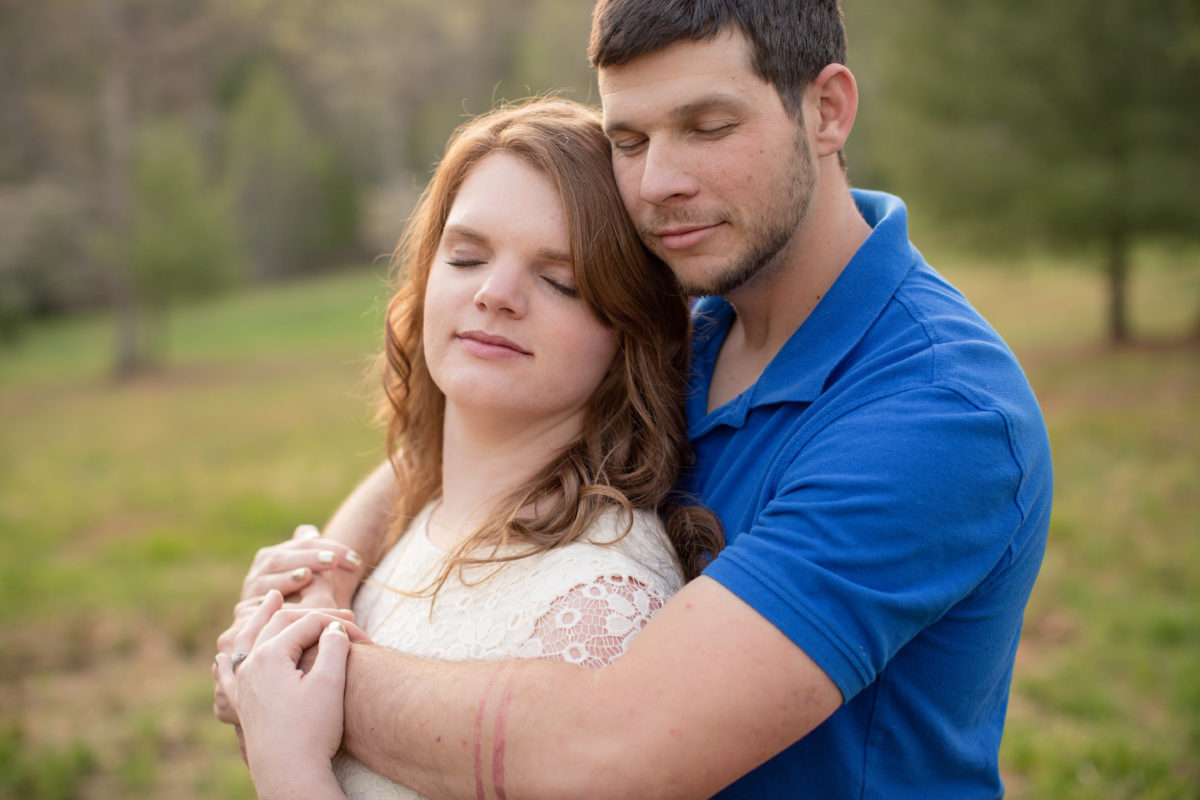 Jess+Kyle |Cleveland Georgia Engagement Photography | Golden Hour ...