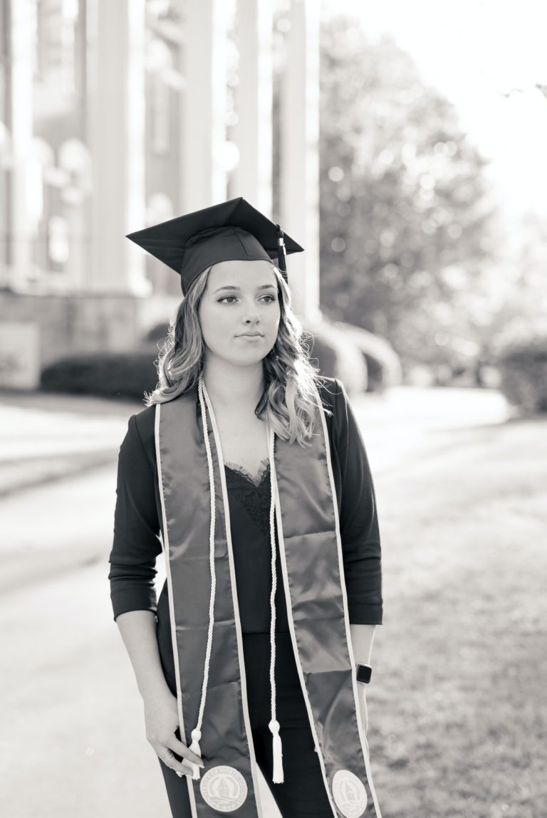 Mariah’s Graduate Cap & Gown Senior Pictures at University of North ...